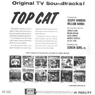 Children's Records & More: Top Cat TV Soundtrack (COLPIX Records CP 212)