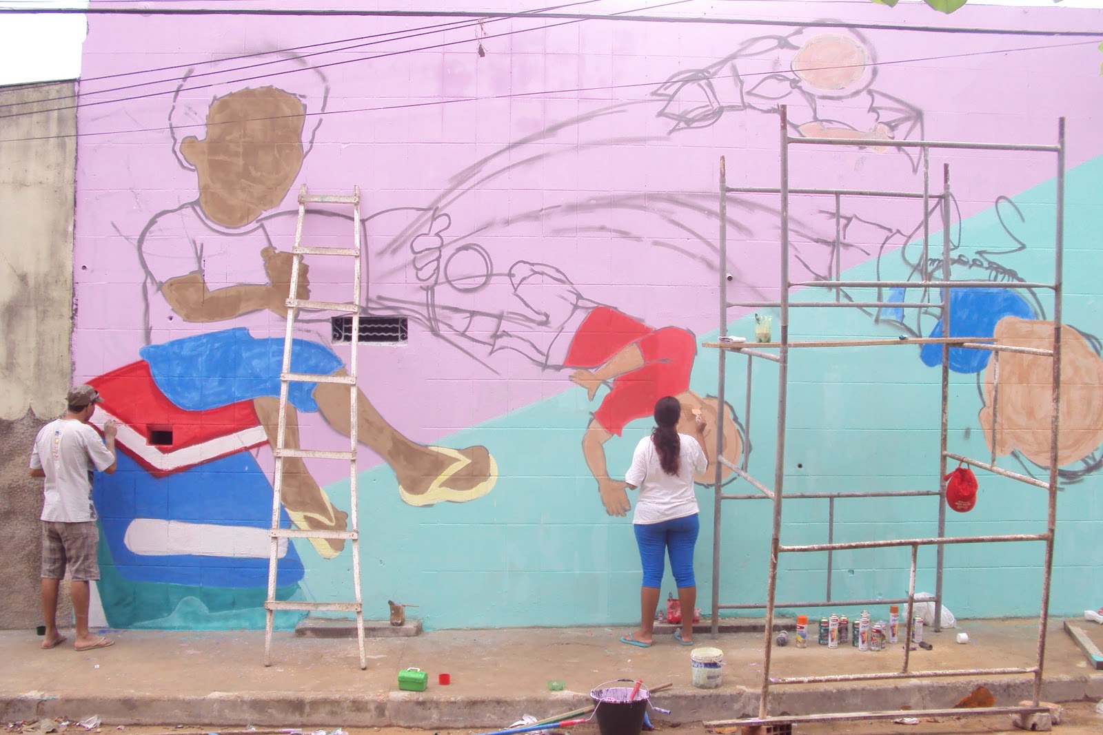 Ong - Movimento Social e Cultural Cores do Amanhã - Recife/PE: GRAFFITI ...