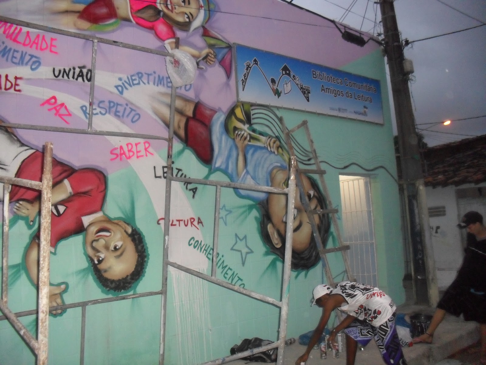 Ong - Movimento Social e Cultural Cores do Amanhã - Recife/PE: GRAFFITI ...