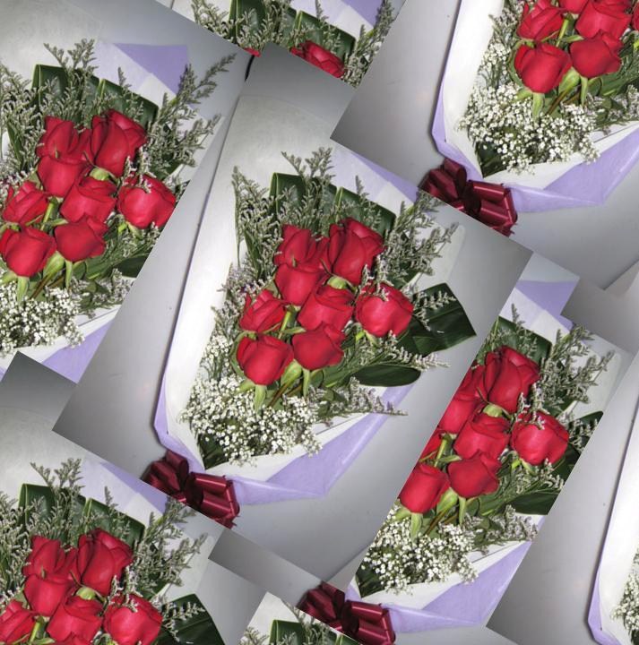 Move with flowers...: Red roses...