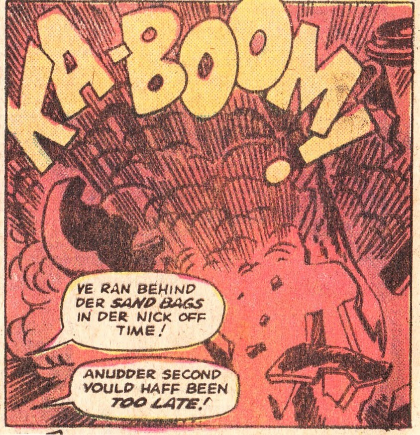 The Retro/Vintage Scan Emporium: War is heck (sound effects panels from ...