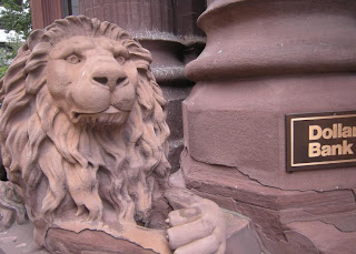 a random walk: Dollar Bank lions