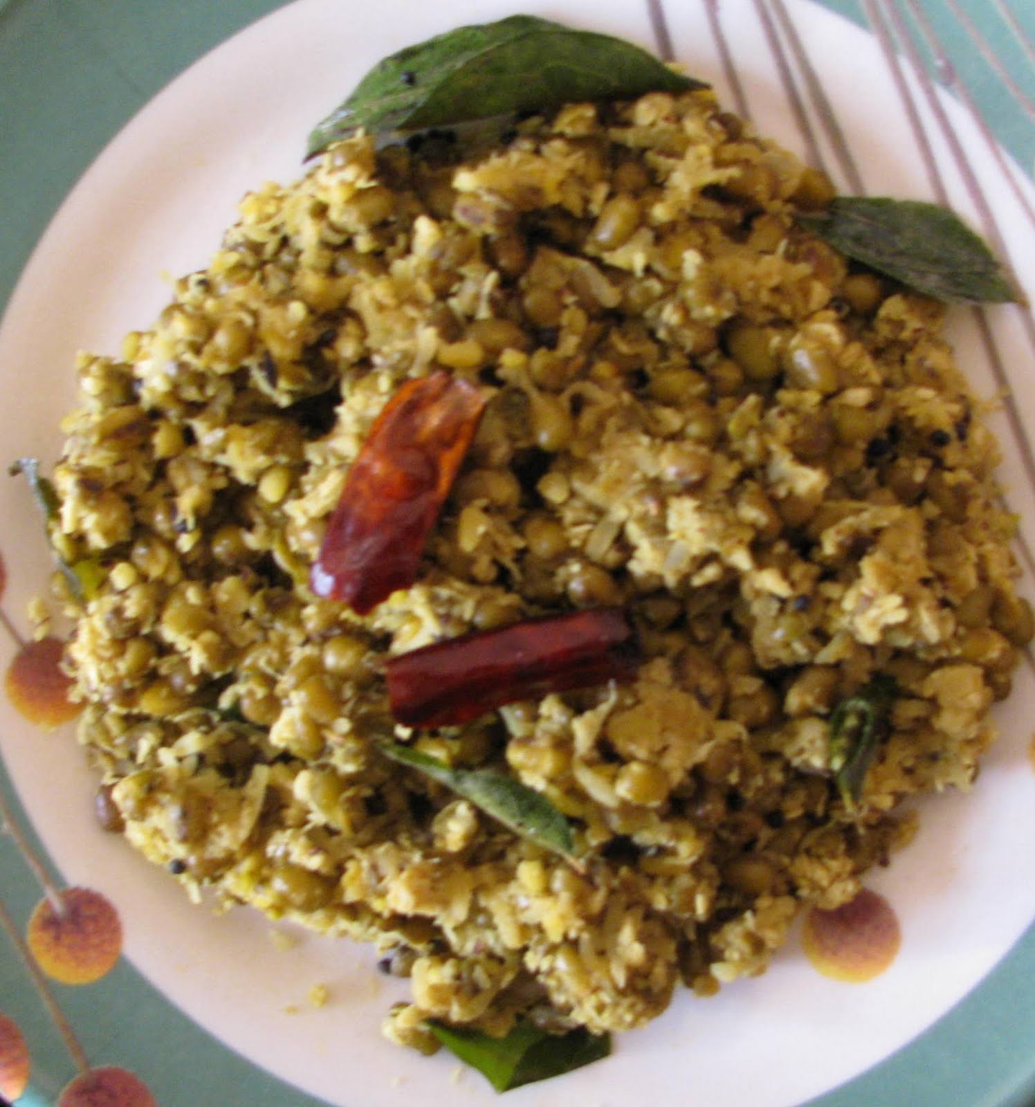 Cherupayar Papaya Thoran Recipe - Kerala Food | Valluvanadan Taste Food