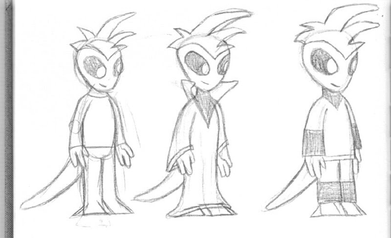 Shahbir's Artwork and Other Things: Character Design part 12: Sidekick