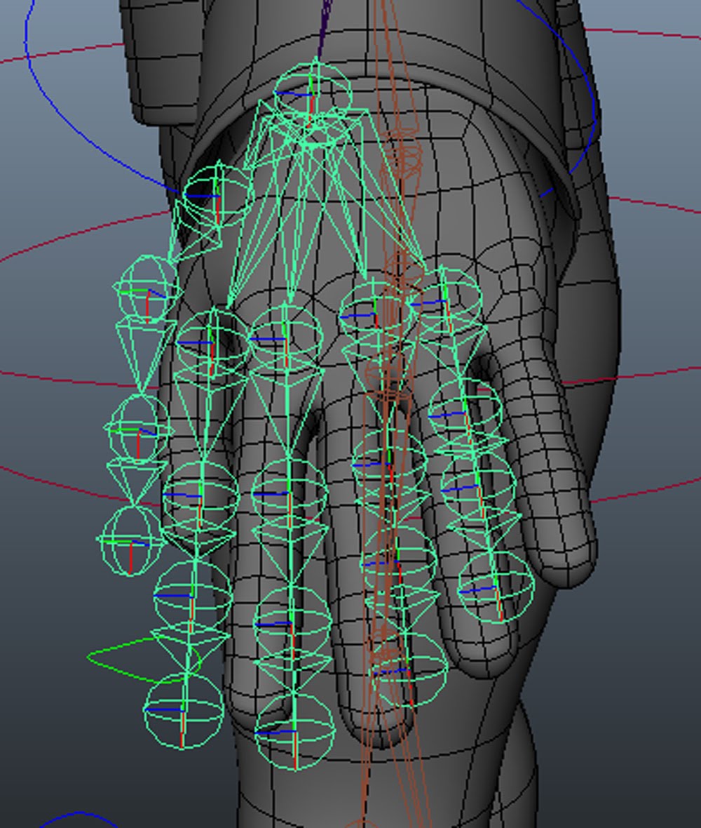 B3D Studios: Maya: Soldier Rig Complete