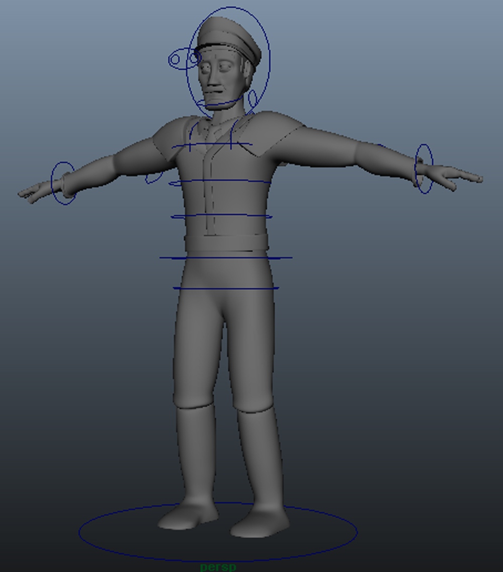B3D Studios: Pre-Production: Character Rigs (Shahbir)