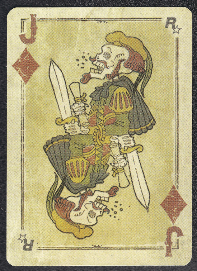 Ringo Stalin's Curios: Red Dead Redemption Playing Cards