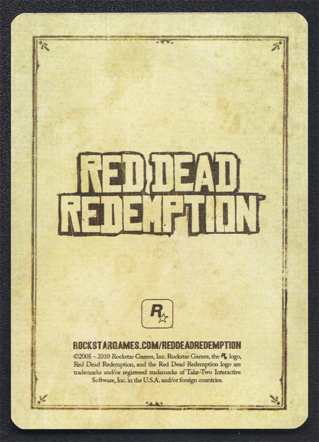 Ringo Stalin's Curios: Red Dead Redemption Playing Cards