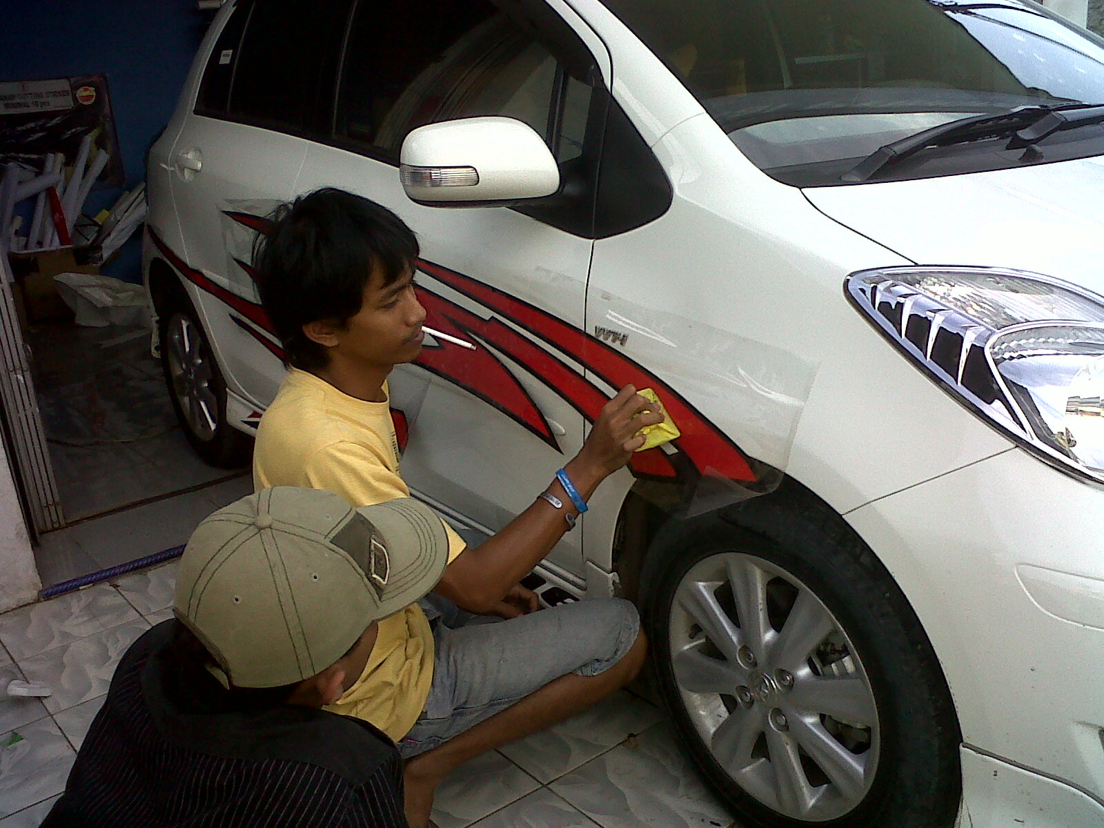 shudax design cutting sticker & digital printing indramayu: proses ...