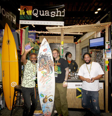 Xtreme Degreez Sports Magazine: Jamaica's Quashi Surfboards go big at ...