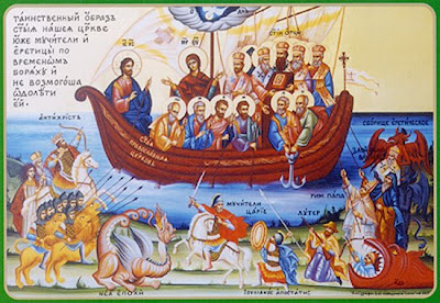 Iconografia Cristã: Jesus na Barca da Igreja