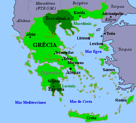 Período Arcaico: A cidade-Estado de Esparta (autoral)