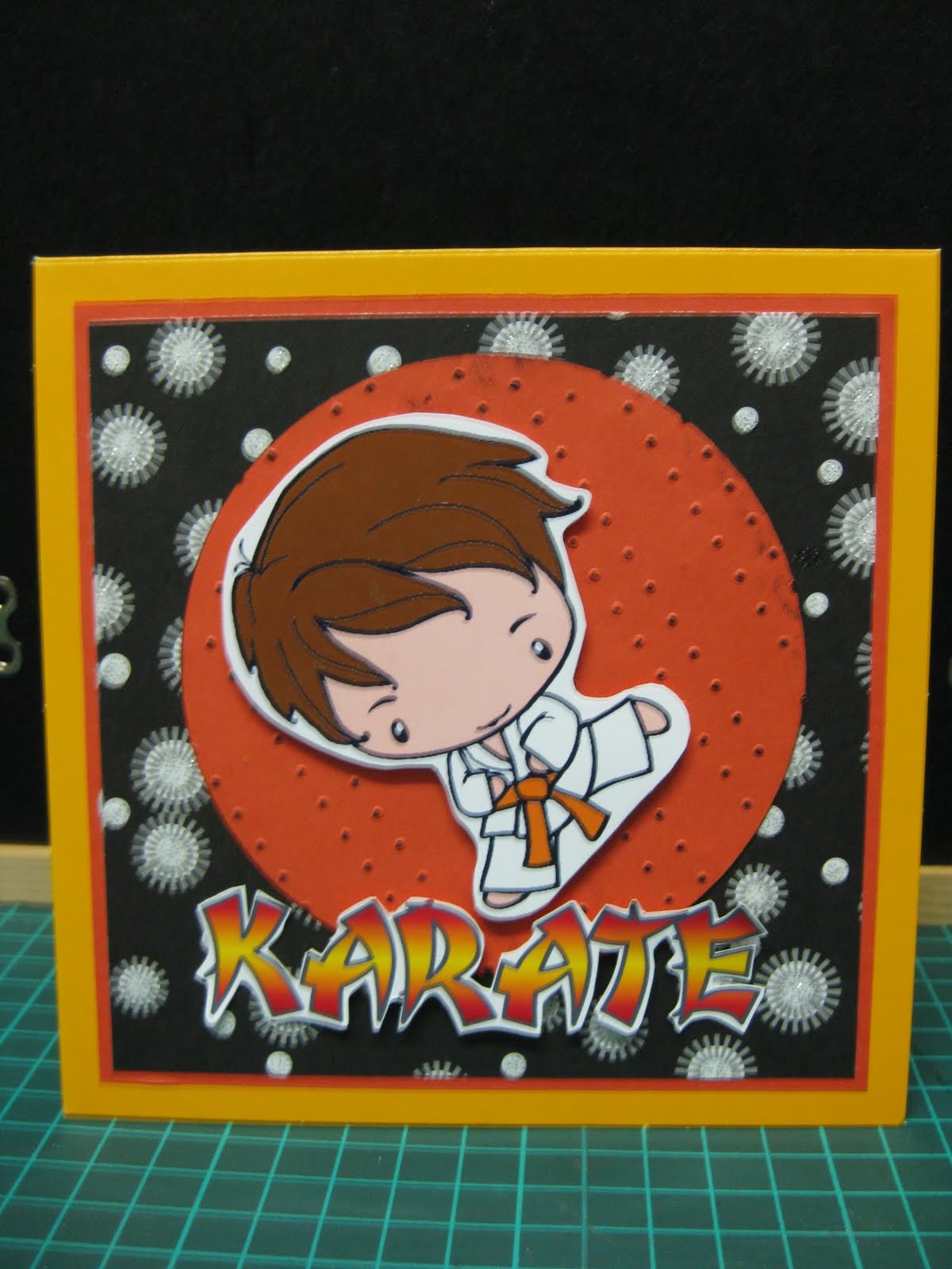 Being Uniquely Me: Karate Cards