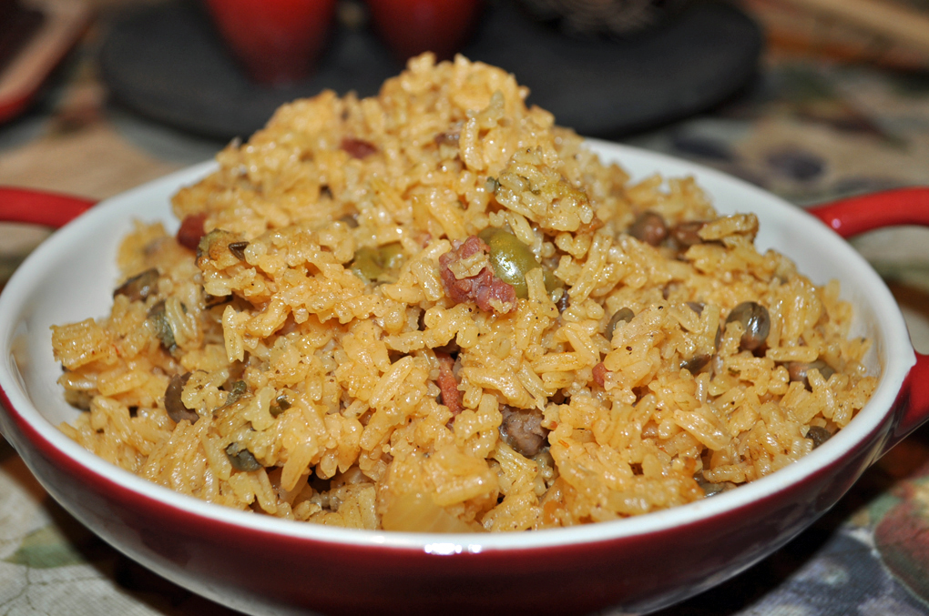 My Cocina, My Kitchen: Puerto Rican Arroz con Gandules (Rice with ...