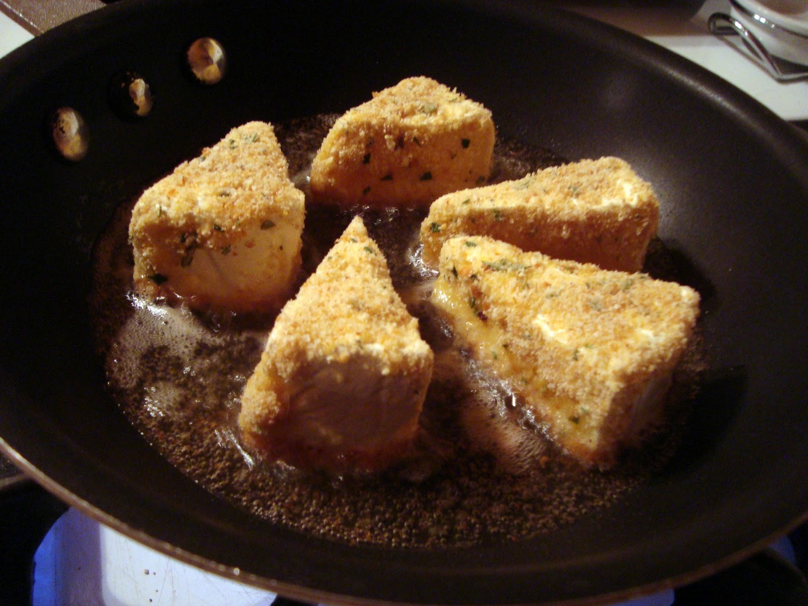 A Couple in the Kitchen: Pan-Fried Camembert