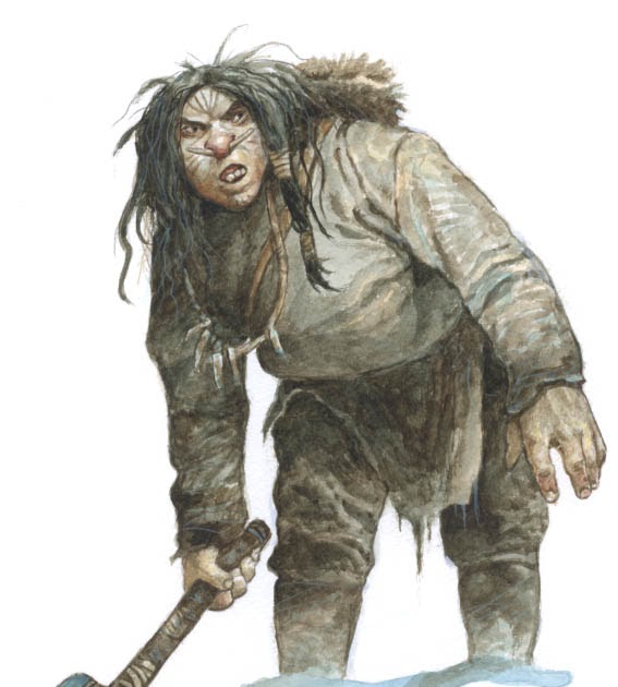 Mythwood - The Art of Larry MacDougall: The Cannibal Ogress
