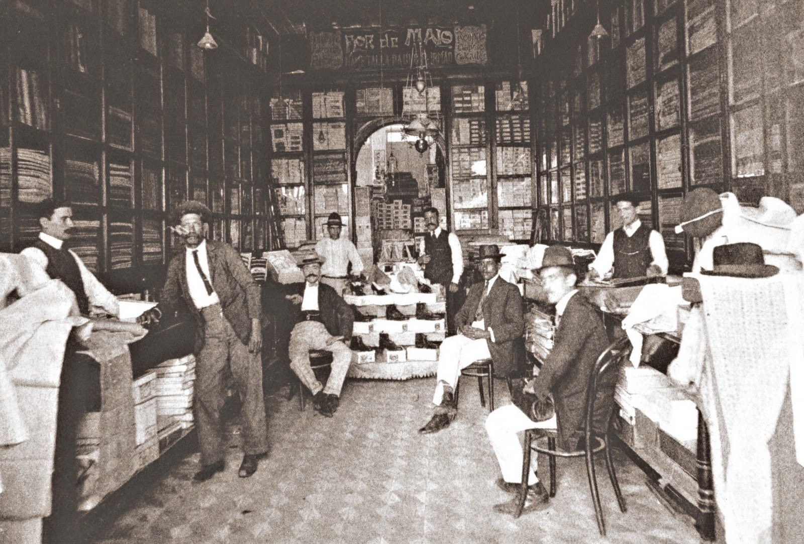 Fotos Antigas de Vitória: Comércio no início do século XX