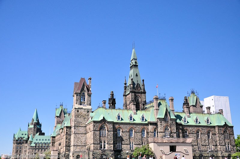 Reportero sin fronteras: El Parlamento de Canadá en Ottawa (42 fotografías)