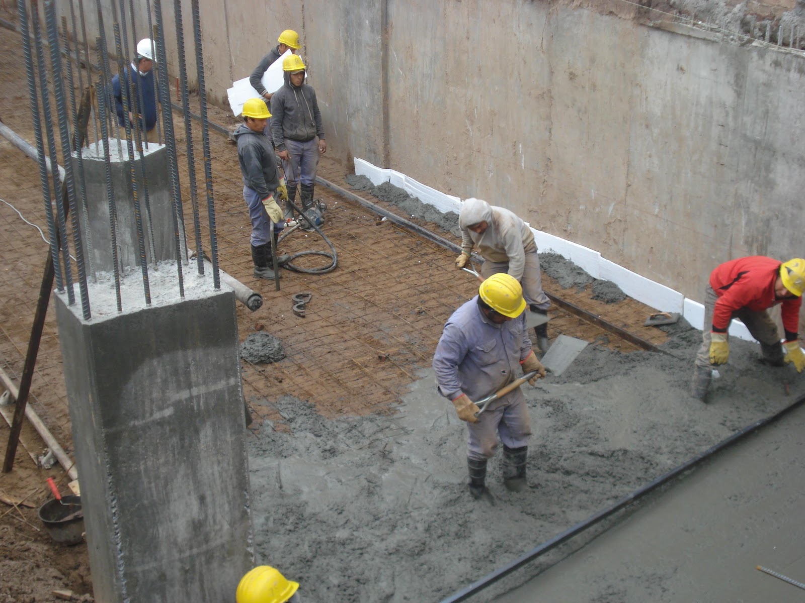 Edificio Cerbell: ULTIMAS ETAPAS DEL SUBSUELO