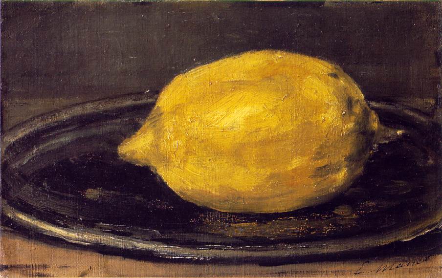 The Lemon, 1880 - Edouard Manet - WikiArt.org
