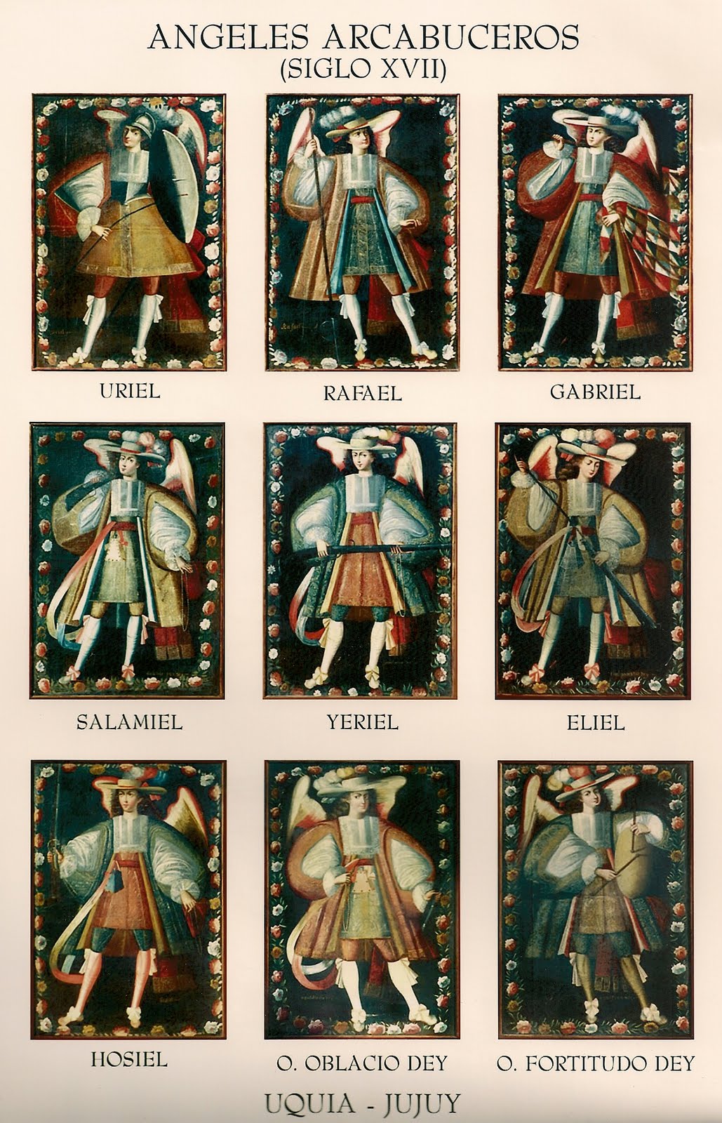 Notas de la Pacaraca Viajera: ángeles arcabuceros