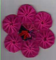 Needlework Crafts Sewing and Stitching Fun: Use Fabric Yoyos for Crafts ...