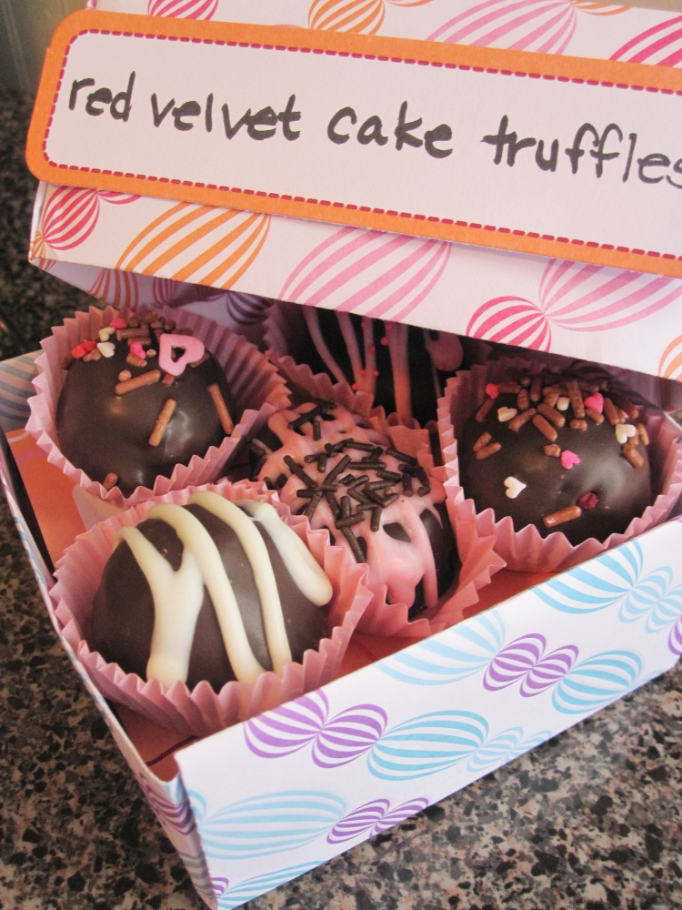 D.I.Y. Louisville: Red Velvet Cake Balls and Handmade Candy Boxes