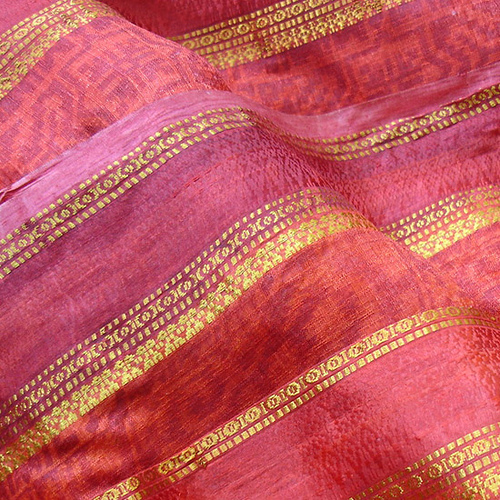 A Textile a Day: Pink Sari