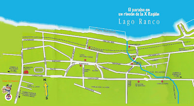 Mapas de la comuna de Lago Ranco: Plano de Lago Ranco