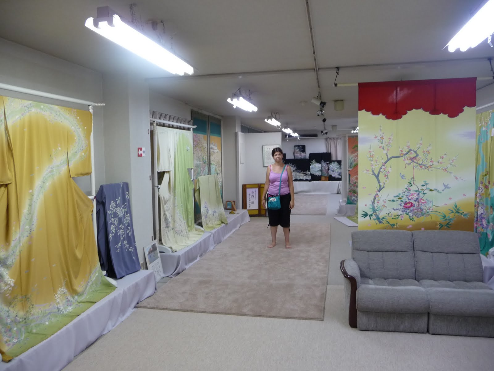 Kimonos y otras cosas interesantes.: Museo de Kaga Yuzen en Kanazawa