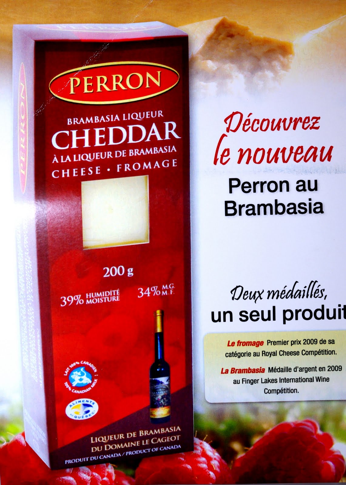 Les nouveautés de la Fromagerie Perron: Nouveauté! Produit du Terroir ...