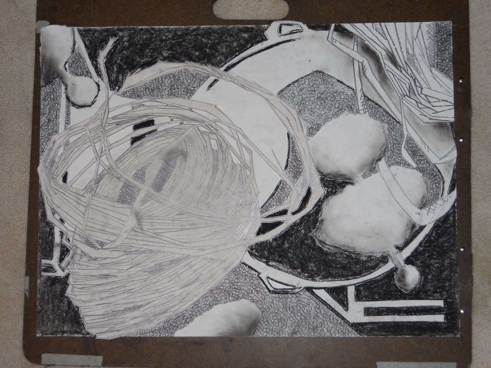 Relatively Speaking: Drawing / Collage -- Pencil, Pen, Compressed ...