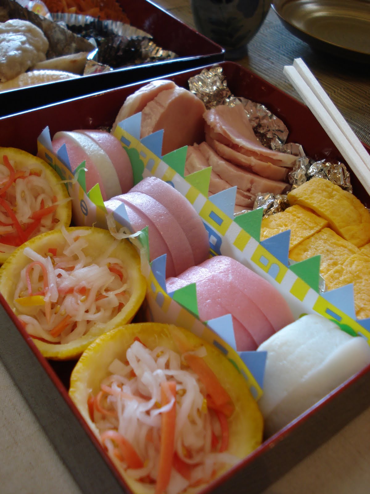 Far Away Blog: Japanese New Years Food: Osechi-ryōri 御節料理