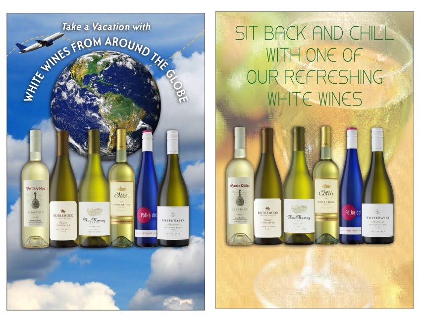 Studio Sykes: Summer White Wine Campaign Concepts