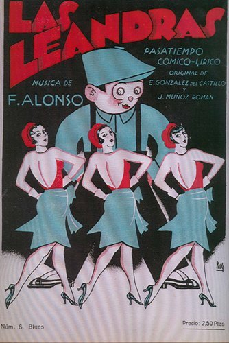 HISTORIAS DE LA REVISTA MUSICAL ESPAÑOLA: Las leandras cumple hoy 79 años