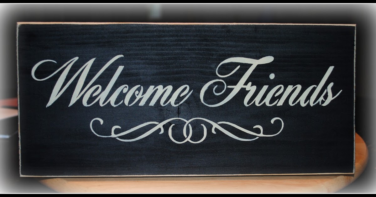 Simply Cute Creations: Welcome sign