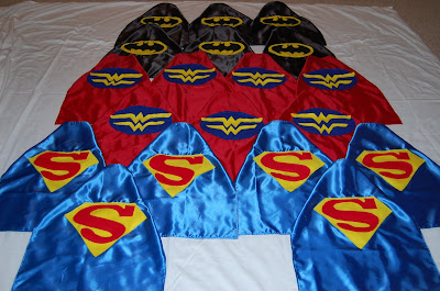 Living the Super Life: Silky Superhero Cape- Perfect for Birthday Parties
