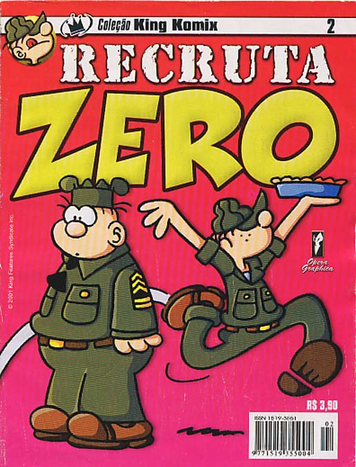 Fex Art: Personagem Recruta Zero completa 60 anos