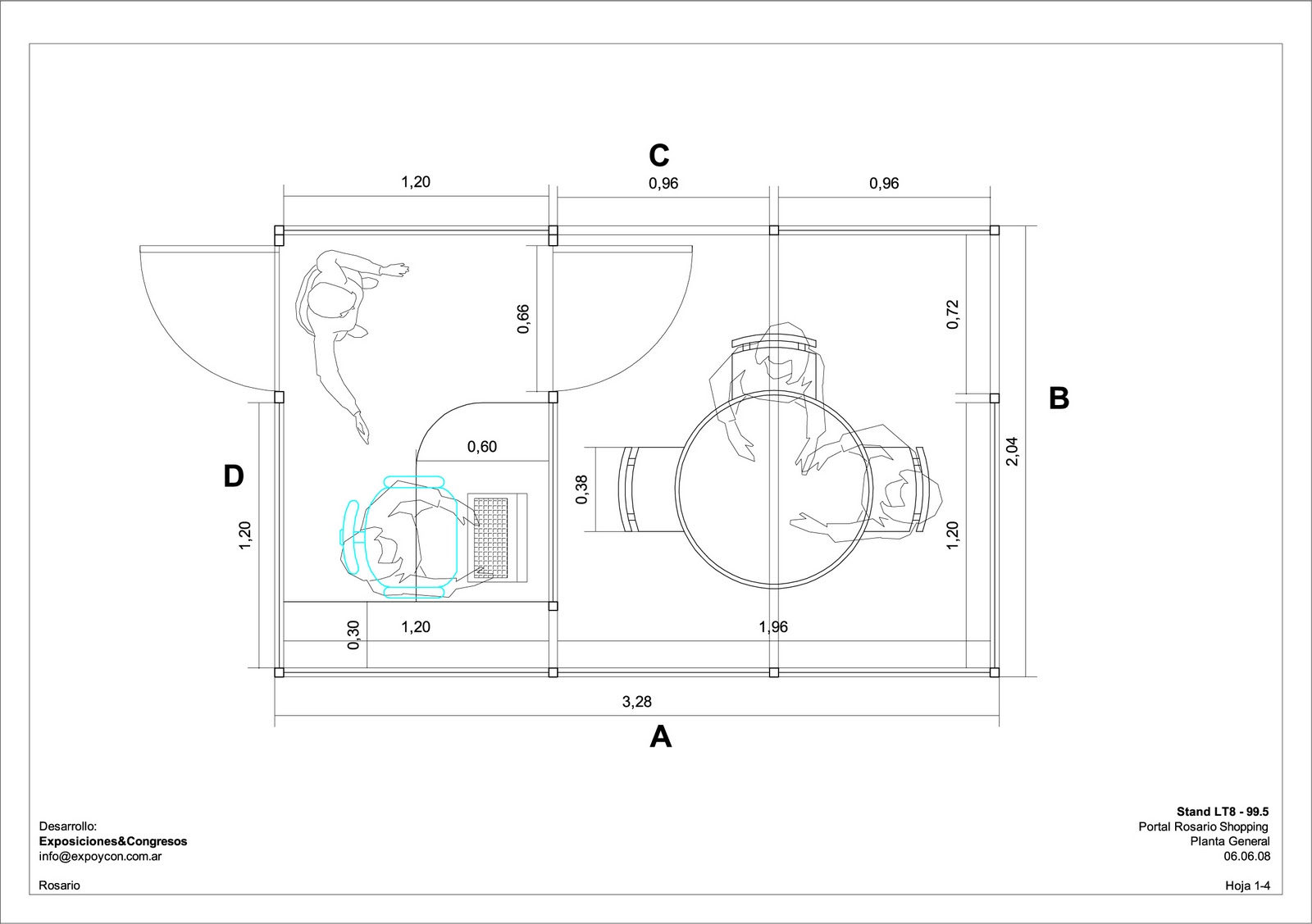 julia garay: Estudio de Radio Móvil en Portal Rosario Shopping, Abril 2008