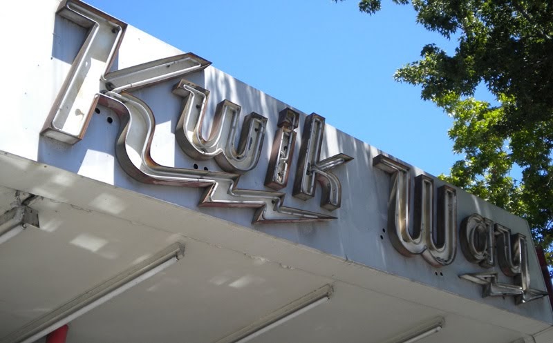 Our Oakland: signs: Kwik Way