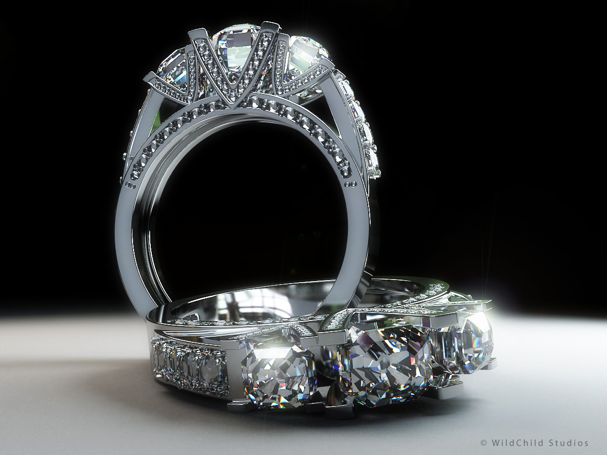 WildChild Studios: Diamond Ring - Render Project