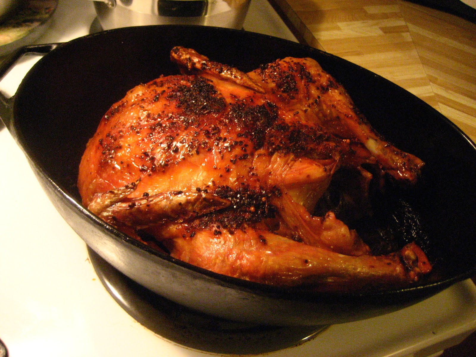 Marie est dans son assiette!: Poulet aromatisé à l'ail et aux épices à ...