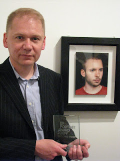 MAKING A MARK: Peter Monkman wins first prize in BP Portrait Award 2009