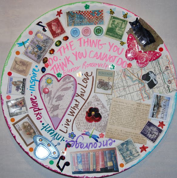 TracyZcrafts Recycle Paper Plate TracyZcrafts Recycle Paper Plate