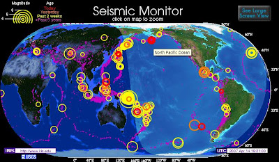 El blog de peregrino chaparrito: Iris Seismic Monitor: Mapa interactivo ...