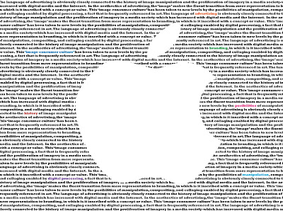 Intro to Digital Arts: Natalie: Calligrams