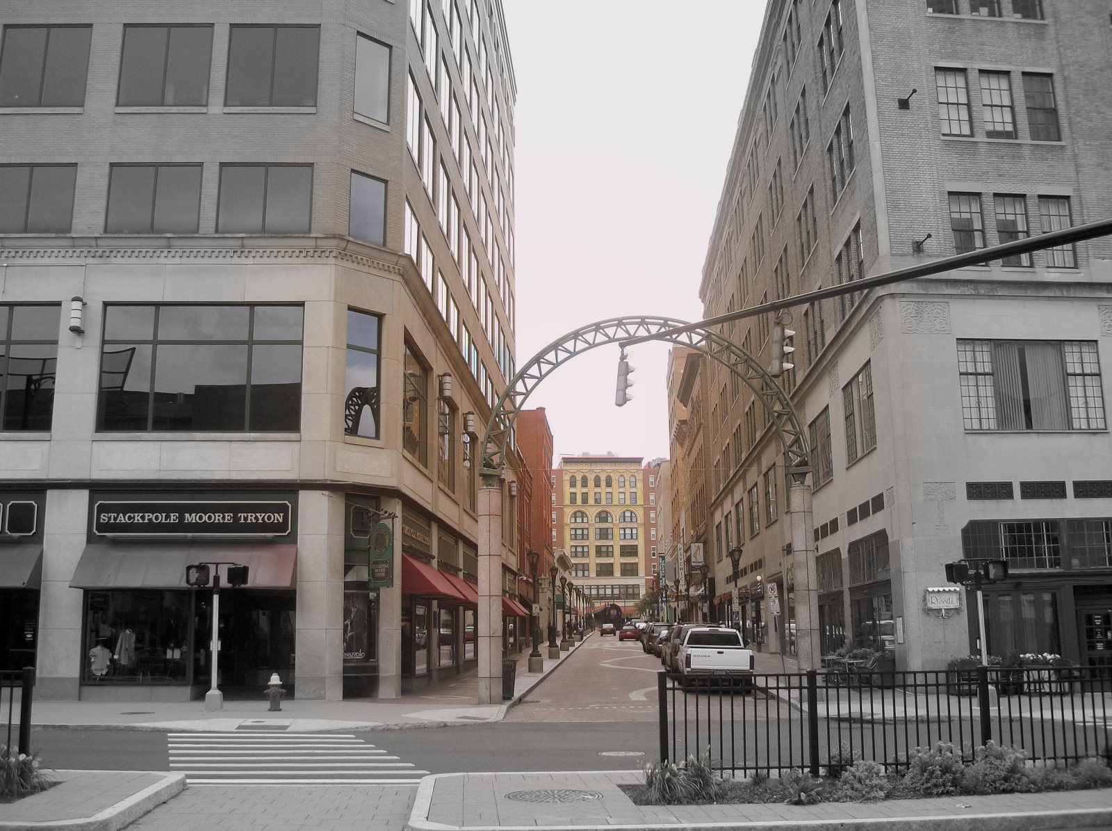 Mod 5 2010 Digital Photography I: Arch Between Two Buildings