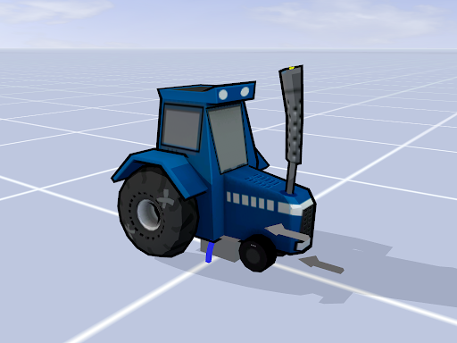 Rail Similarity: Farm Assets : Barn and Tractor