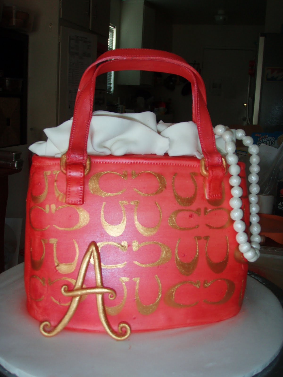 Pam's Custom Cakes: Coach Purse