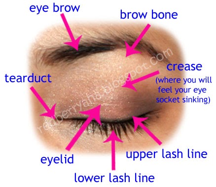 Random Beauty by Hollie: Eye Map